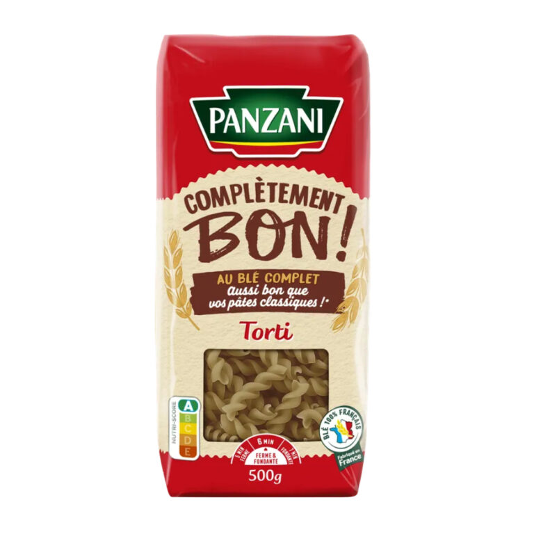 PANZANI Torti au blé complet, 500g - Simply Gourmet
